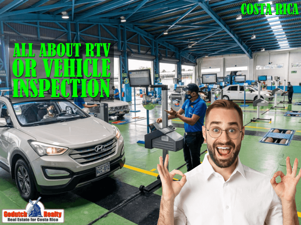 The Costa Rica Vehicle Inspection or RTV